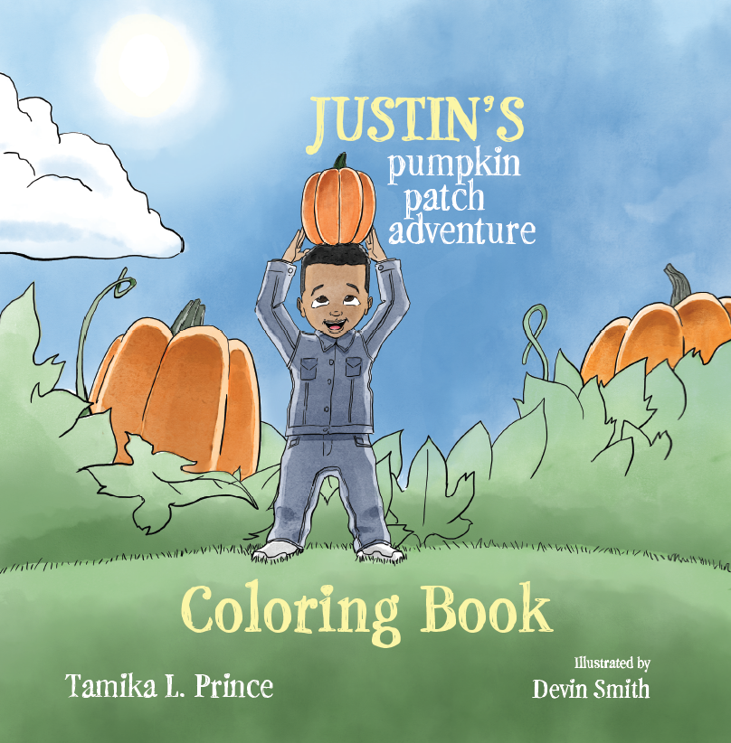 Coloring Book - Justin’s Pumpkin Patch Adventure 5.75" X 5.75" - Bloom ...